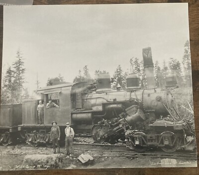 Book Clipping Photo Climax Locomotive #1599 80 Ton 1920 Webb Logging ...