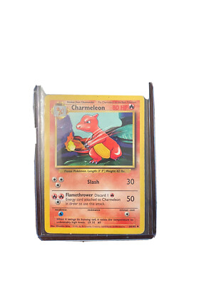Pokémon TCG Charmeleon Base Set 24/102 Regular Unlimited Uncommon | eBay
