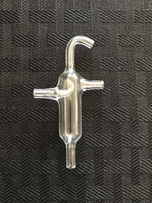 Lab Glass Micro Vacuum Distillation Head 60mm H x 31mm W 4mm Hose ...