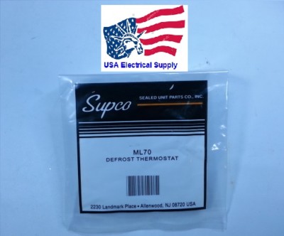 ML70 SUPCO Refrigerator Defrost Thermostat L70 50F | eBay