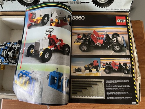 Vintage 1980 LEGO 8860 Expert Builder Car Chassis TECHNIC | eBay