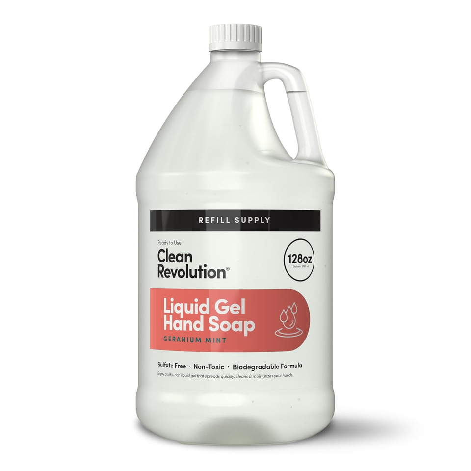 Liquid Gel Hand Soap, Silky Rich Liquid, Quick Lather, Fast Rinsing ...