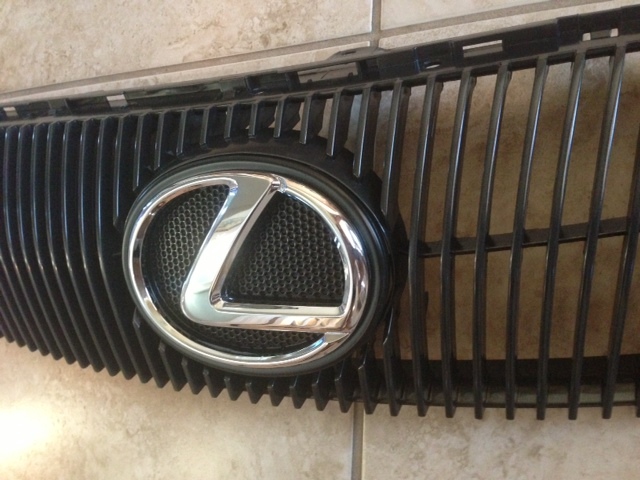 NEW LEXUS GS300 GS430 GS350 GS460 GRILL + CHROME EMBLEM OEM 2008 2009 ...