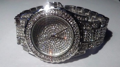 WOMEN'S FASHION JEWELRY WATCH WITH DIAMANTE CRYSTALS | eBay