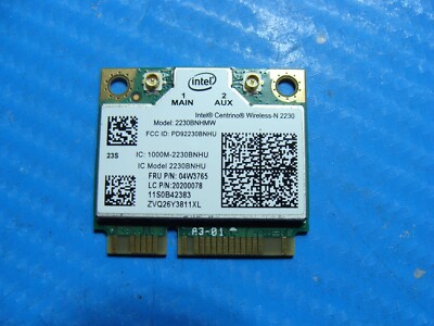 Lenovo IdeaPad P400 14" Genuine Laptop WiFi Wireless Card 2230BNHMW | eBay