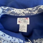 VTG LACY AFTER NOON Women's Top SHELL KEPLER Blue M | eBay