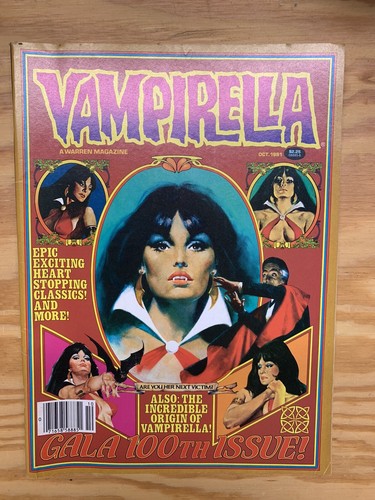 Vampirella GALA 100th Issue Oct 1981 Warren Magazine | eBay