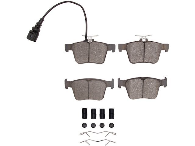 For 2015-2019 Volkswagen Golf R Brake Pad Set Rear Dynamic Friction ...