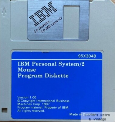 IBM Personal System/2 Mouse Program Diskette - PC - Tested Working | eBay