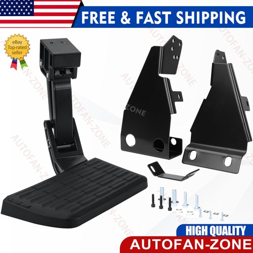 Rear Bumper Side Bed Step Retractable BedStep For 2021 2022 2023 Ford F ...