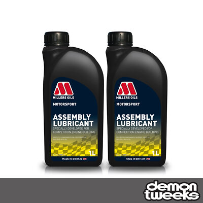 2 x Millers Oils Competition Engine Assembly Lube (Crankshafts ...