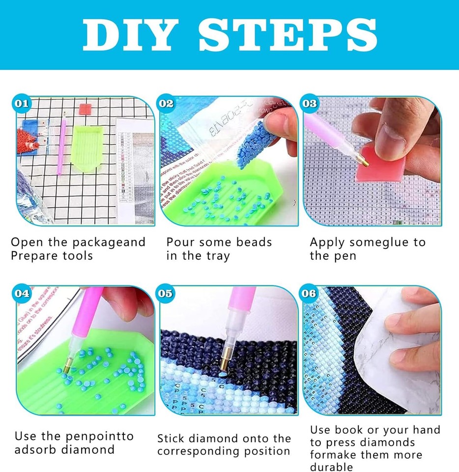 5D Extra Large Diamond Art Kits for Adults - Large Landscape Diamond ...