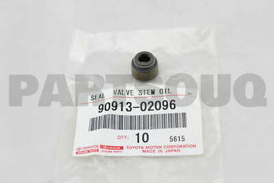 9091302096 Genuine Toyota SEAL OR RING, O(FOR VALVE STEM OIL) 90913 ...