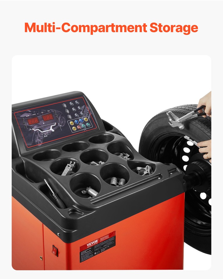 Wheel Balancer Tire Balancers Machine Tire Changer Machine with 18 ...