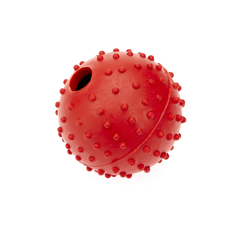 Dog Puppy Rubber Pimple Ball with Bell Pet Toy Play Products - Classic ...