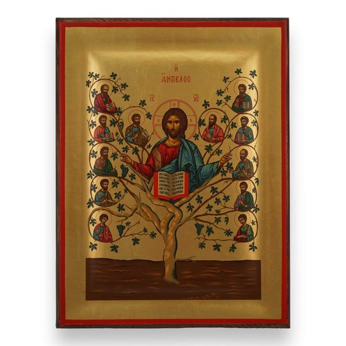 Tree of Life Icon - Premium Handmade Greek Orthodox Byzantine Icon | eBay