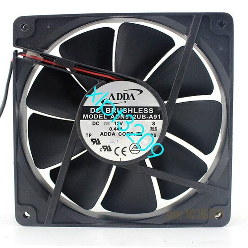 ADDA ADN512UB-A91 13525 130*130*25mm 13.5cm DC 12V 0.44A fan | eBay