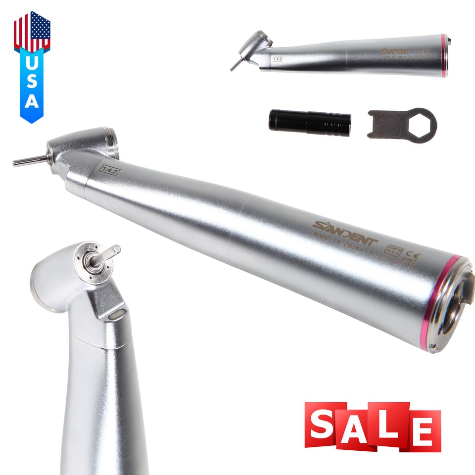 Yabangbang Dental High Speed Handpiece 4Hole /1:4.2 Increasing LED ...