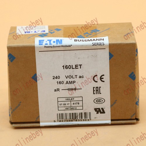 10pcs new Bussmann EATON BS88:4 160LET 160A 240VAC Fast Delivery | eBay