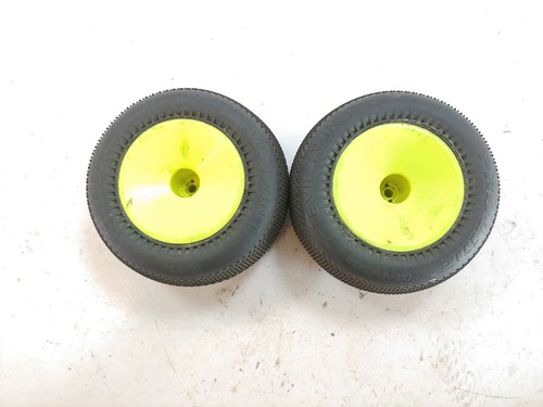 2x Proline Evil Twin T #8198 1/10 Stadium Truck Tires on Pin-Drive ...
