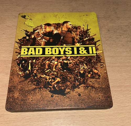 Bad Boys I (1) and II (2) 4k Blu Ray Movie Steelbook OOP BLU RAY ONLY ...