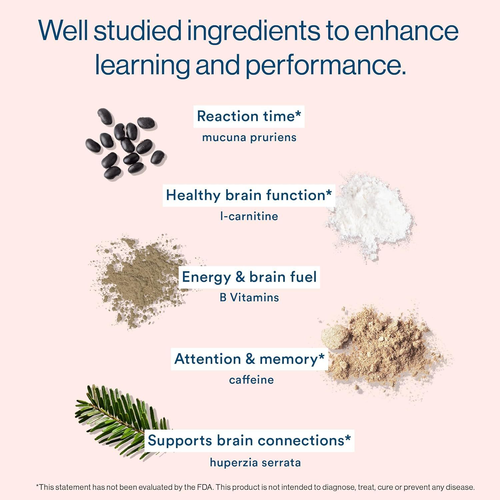 More Labs Liquid Focus, Nootropic Smart Drink with 3.4 Fl Oz (Pack of ...