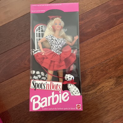 Vintage Special Edition Dalmation Dog Spots 'n Dots Barbie 1993 Mattel ...