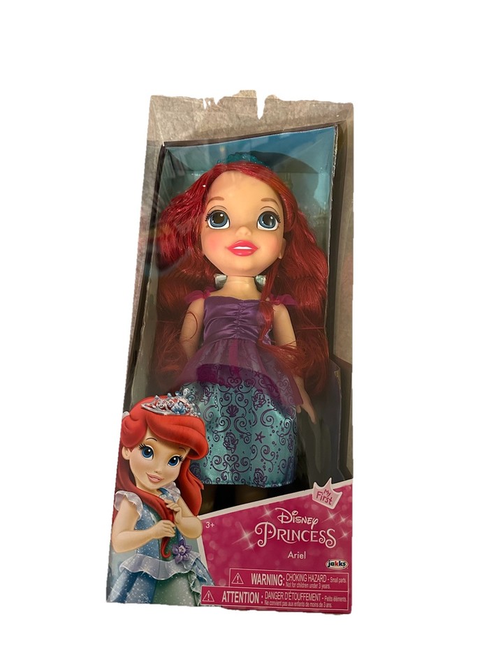 Disney Princess Ariel Toddler My First 14" Toy Doll By Jakks New In Box ...