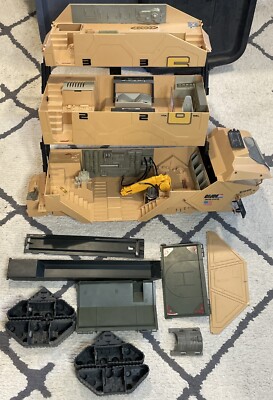 GI Joe Mobile Command Center 1987 Vehicle Parts Lot Hoses Engine Slide ...