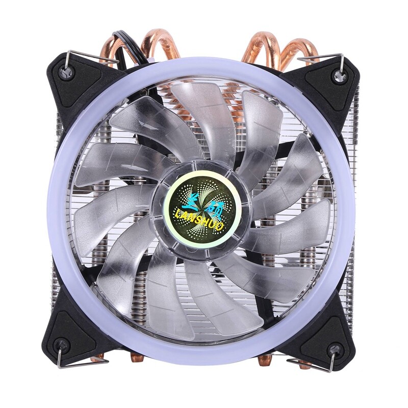 Four Copper Tube Blow-Down CPU Cooler CPU Fan Suitable for1584 | eBay