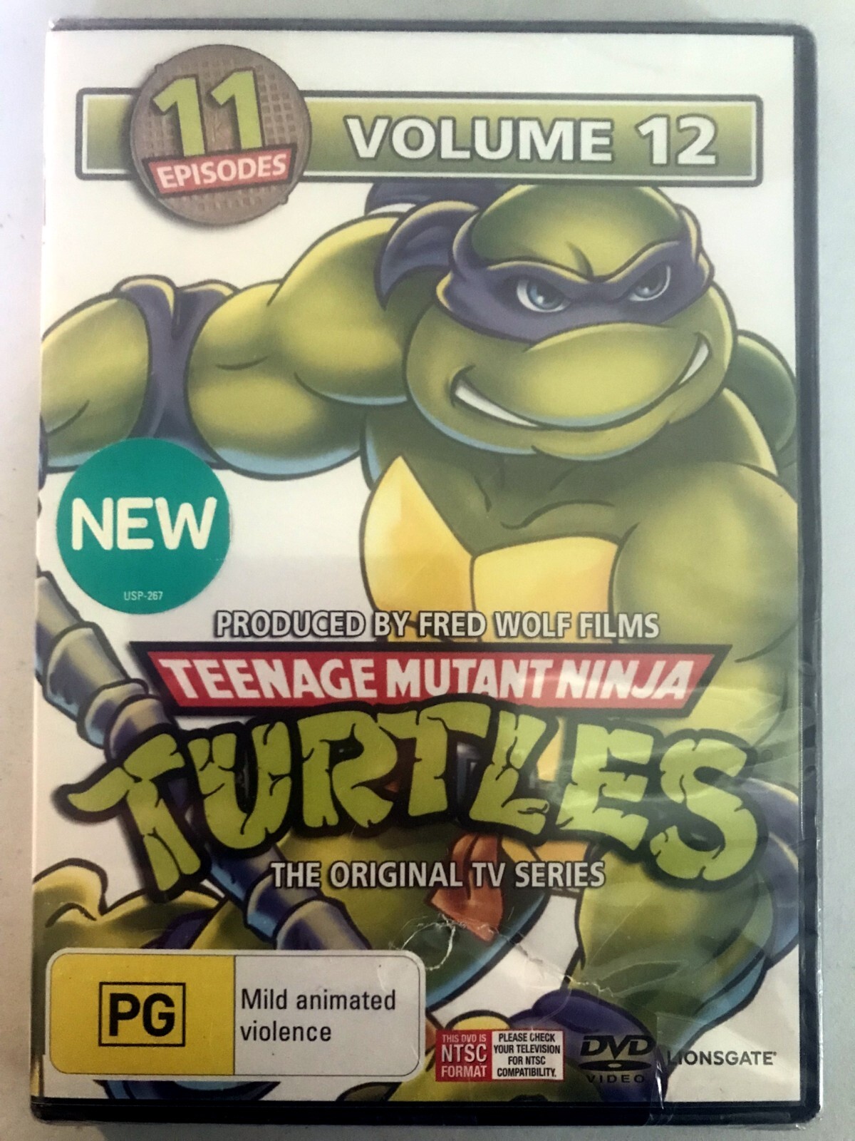 Teenage Mutant Ninja Turtles : Vol 12 (DVD, 2013) for sale online ...