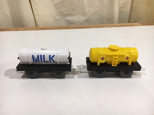 Milk Tanker and Fuel Tanker for Thomas and Friends Trackmaster | eBay