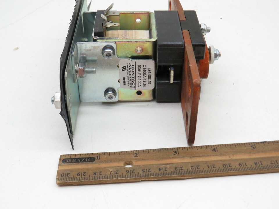Contact Industries CT400A-48D4 Contactor 491-083-10, 400A 48V | eBay