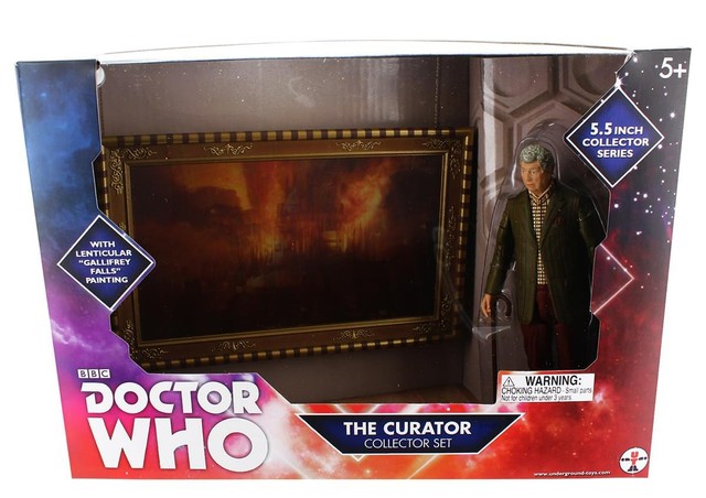 The Curator Figure Collector Set BBC Doctor Who 2012 Underground Toys ...