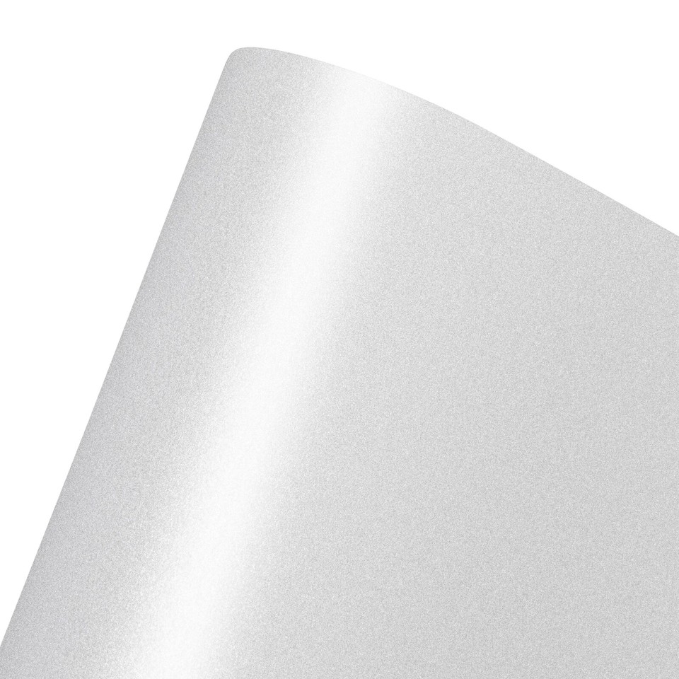 96-Pack White Metallic Cardstock Paper, Shimmer Paper, 8.5 x 11 Inches ...