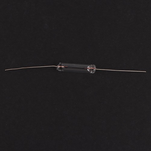 10 Axial Lamp Incandescent Bulbs 12V 100mA With Lead Fit VU Tape ...