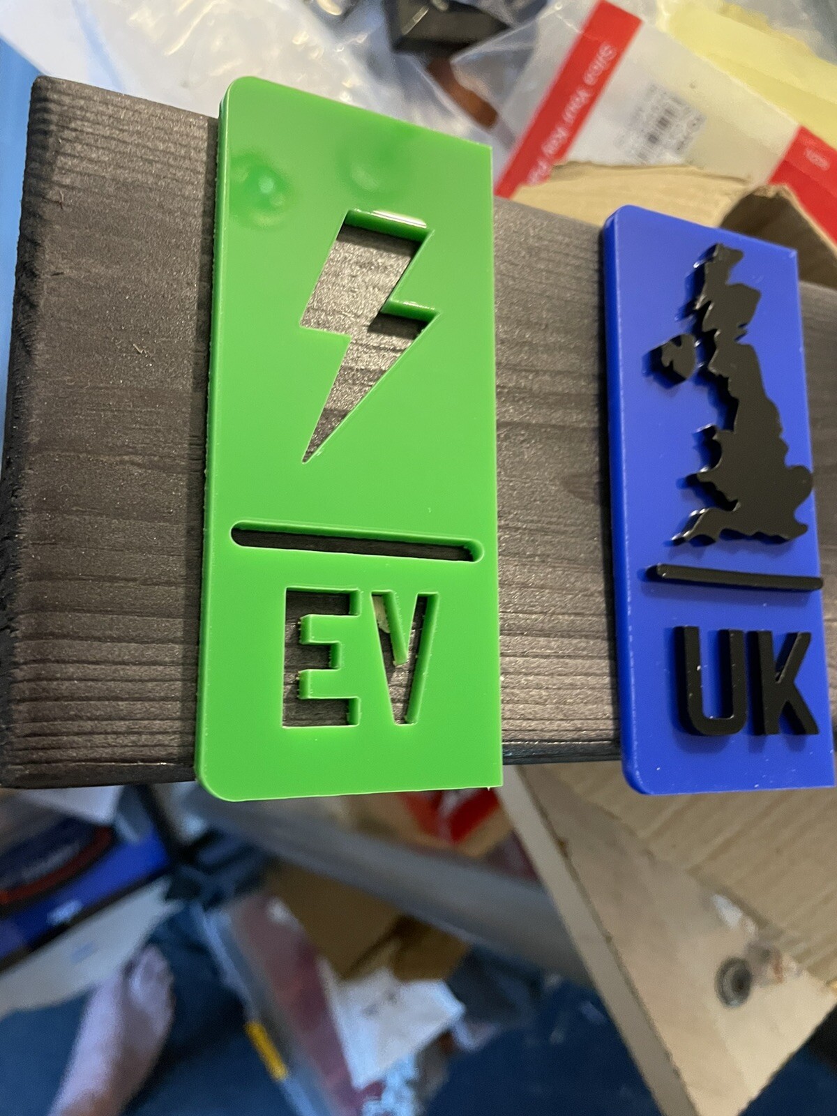 4D NEXT GEN NUMBER PLATE BADGE ENDS Electric Vehicle Ev PACK OF 2 | eBay UK