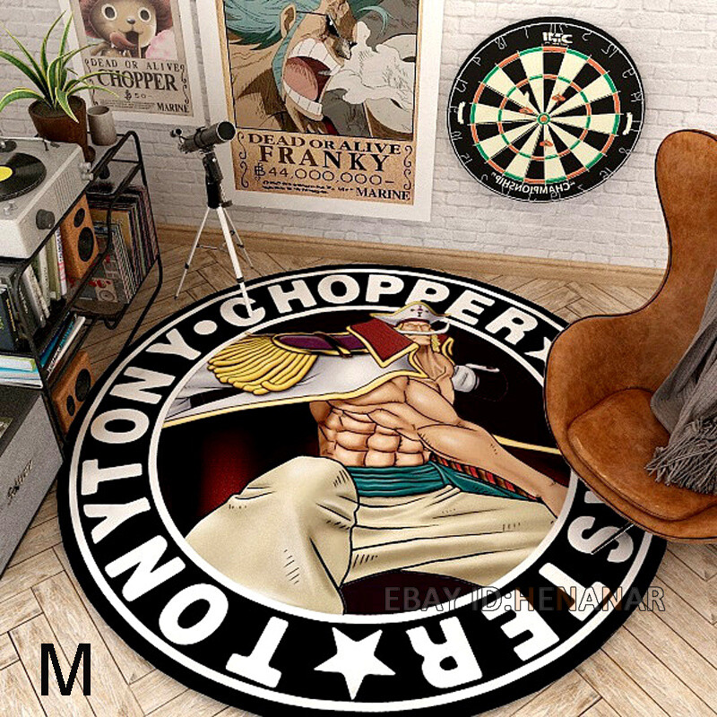 ONE PIECE Carpet Character Round Floor Mat Home Area Rugs Multi ...