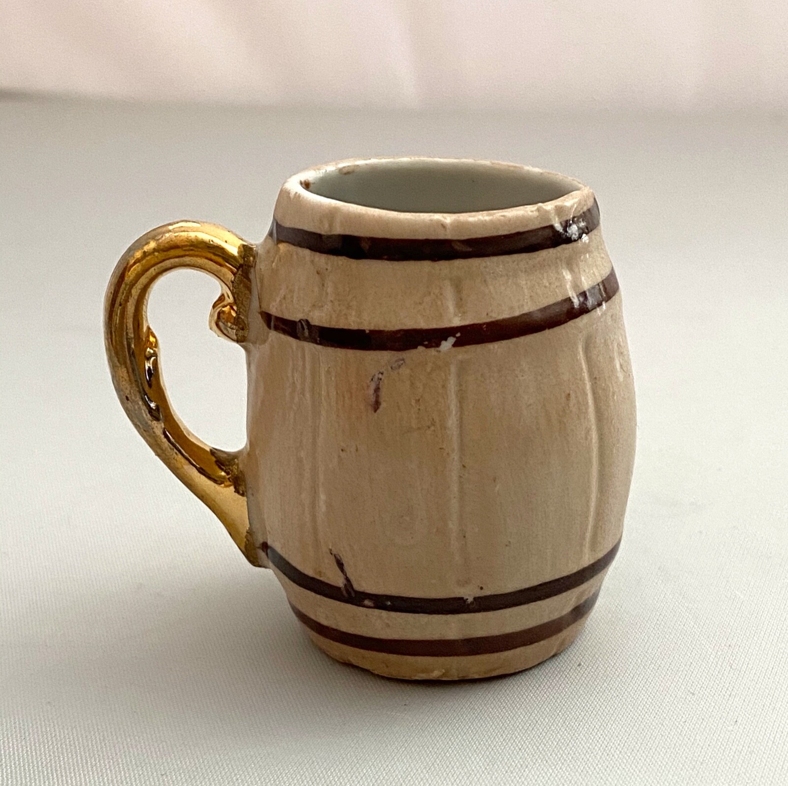 Vintage Ceramic German Souvenir Beer Barrel Mini Mug Germany | eBay