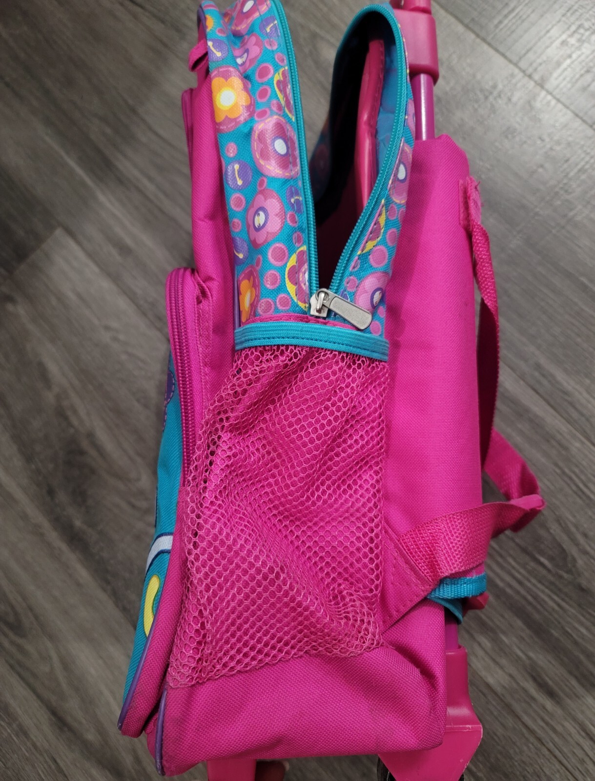 Dora The Explorer Rolling Backpack With Wheels Suitcase Zip Pocket ...