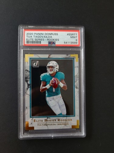 2020 🏈 Panini Donruss Elite Series Rookies RC- Tua Tagovailoa #ESR-TT ...