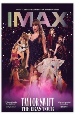 Taylor Swift - The Eras Tour IMAX 12x18 Inch Canvas Poster ~ New 🎶 | eBay