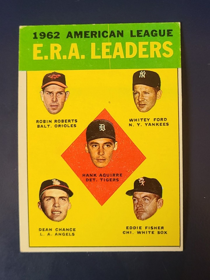 1963 Topps Baseball Cards Complete Your Set You Pick Choose Each #1 ...