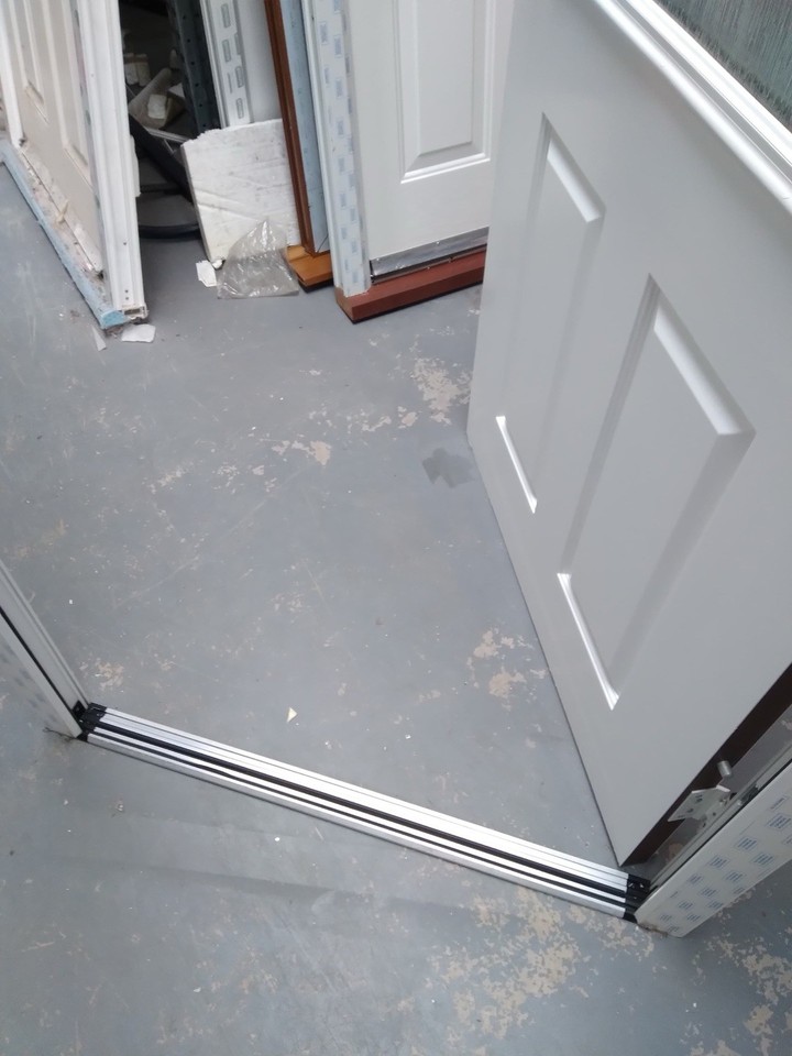 CLEARANCE DOOR-SETS! UPVC Composite Outbuilding Door 2085mm X 990mm ...