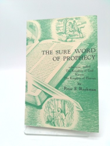 The Sure Word of Prophecy by unknown author | eBay