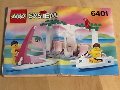 Lego 6401. Seaside Cabana. Manual Only. | eBay