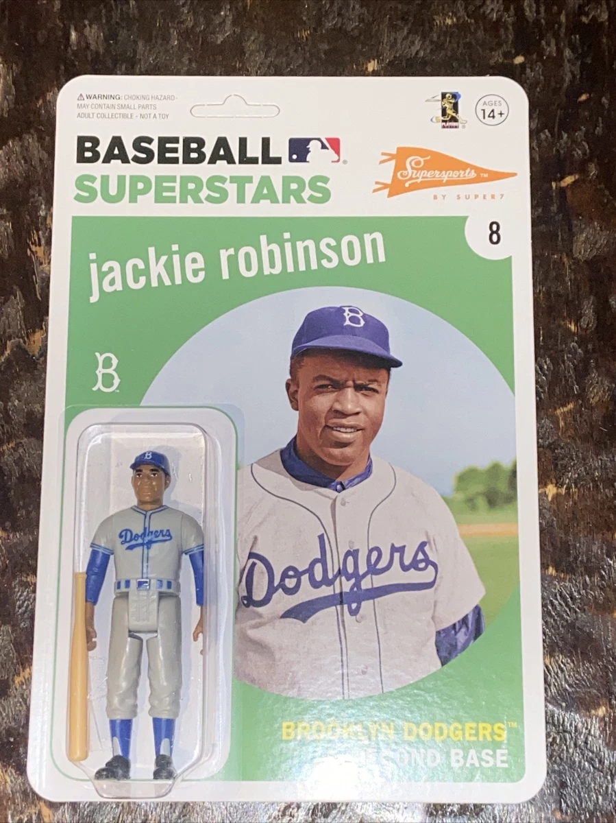 Jackie Robinson Baseball Card Back