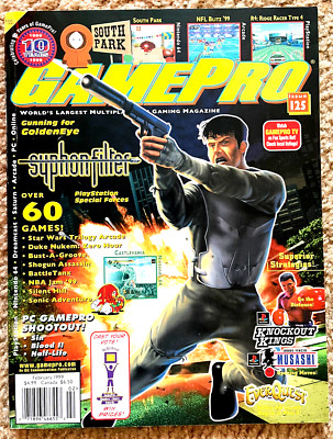 GamePro Video Game Magazine Issue 125 February 1999 Syphon Filter | eBay