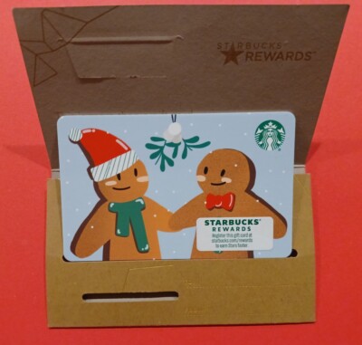 STARBUCKS CARD & ENVELOPE 2022 " GINGERBREAD FRIENDS " BRAND NEW ...