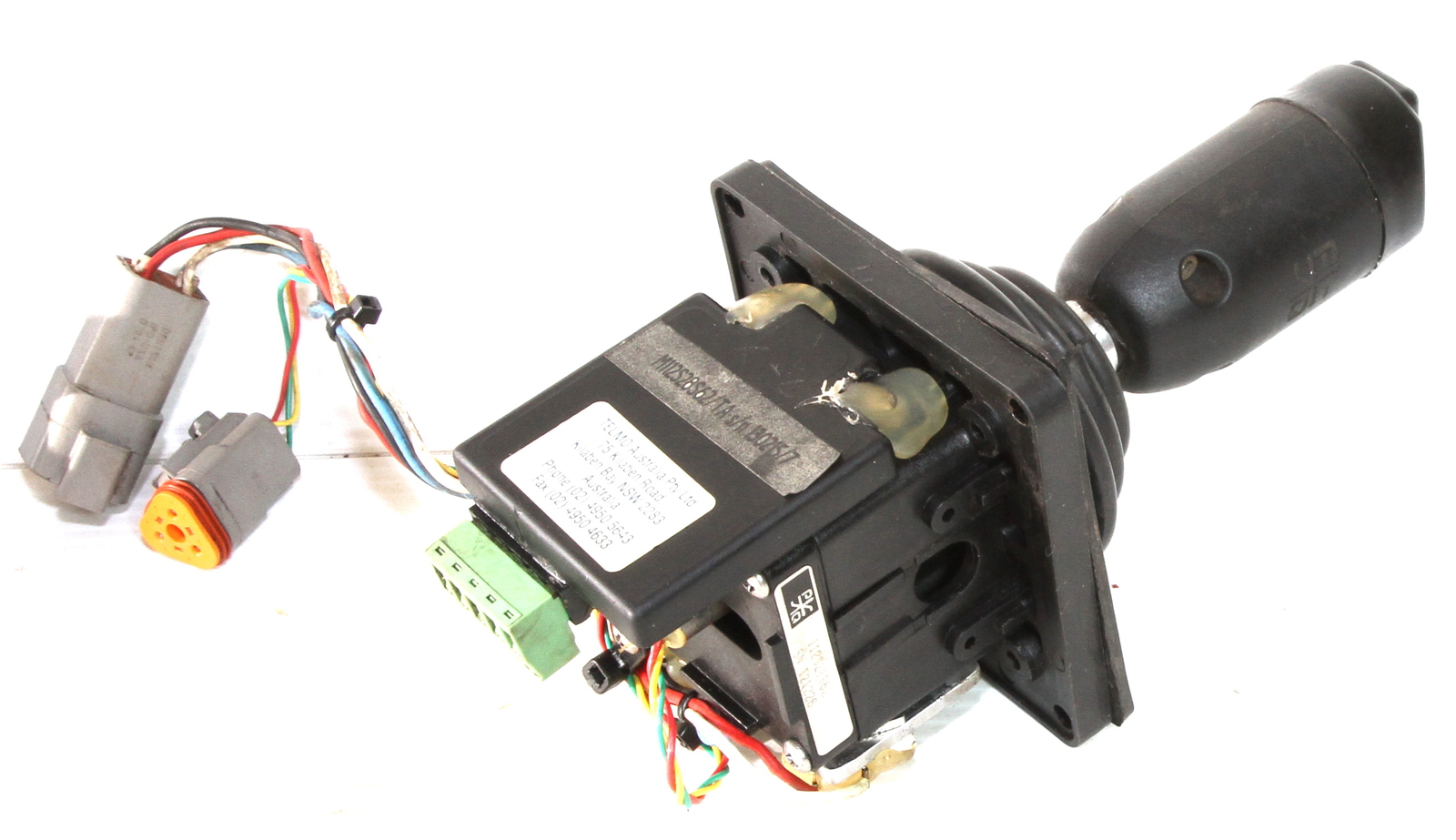 PQ Controls M112 Single Axis Two-Button Joystick M112S28S62TA | eBay